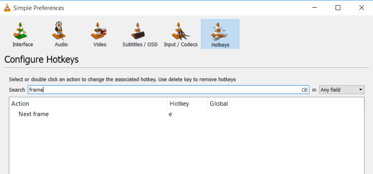How to Go Frame by Frame in VLC